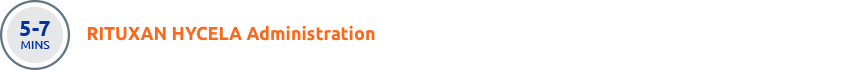 Administering RITUXAN HYCELA® (rituximab/hyaluronidase human)