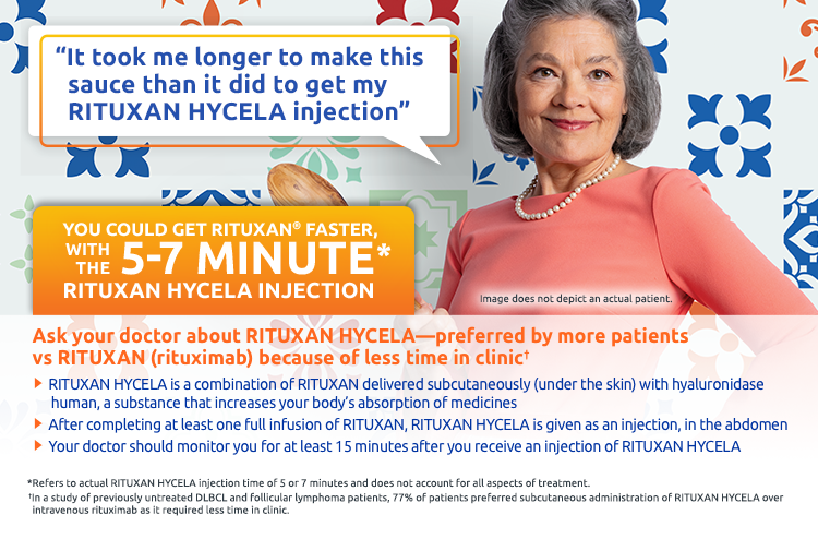 RITUXAN HYCELA for Diffuse Large B-cell Lymphoma (DLBCL)